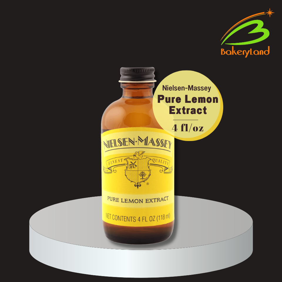กลิ่นเลมอน Pure Lemon Extract Nielsen-Massey ขนาด 4 fl/oz. | Shopee ...