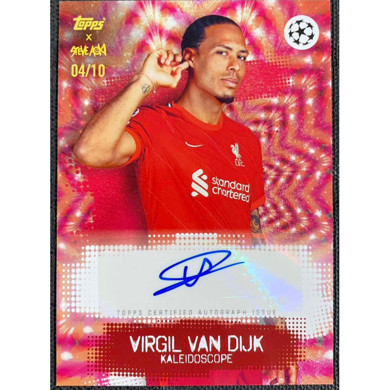 ***สินค้าพร้อมส่ง****2022 Topps Steve Aoki Football Festival -Virgil ...