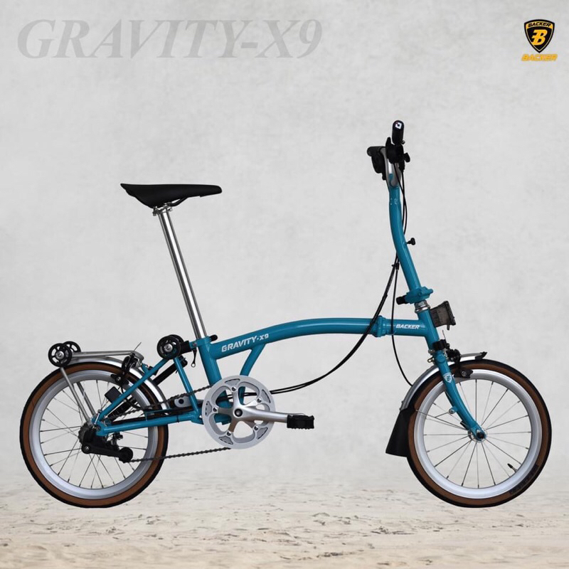 จักรยานพับ Backer Gravity-X9 | Shopee Thailand