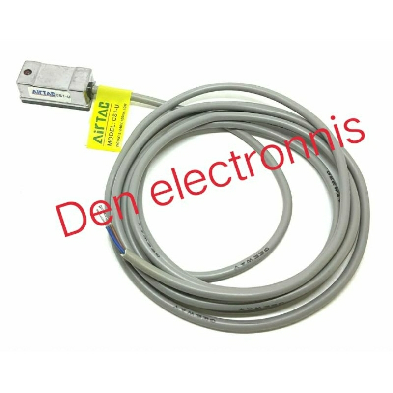 CS1-U sensor เซ็นเซอร์ตรวจจับแม่เหล็กจับด้านบน 2สาย. ชนิด NO สินค้าของ ...