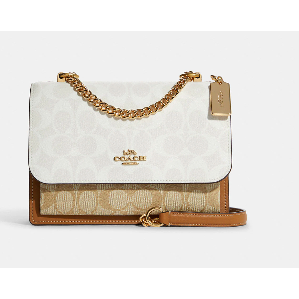 Klare Crossbody In Blocked Signature Canvas