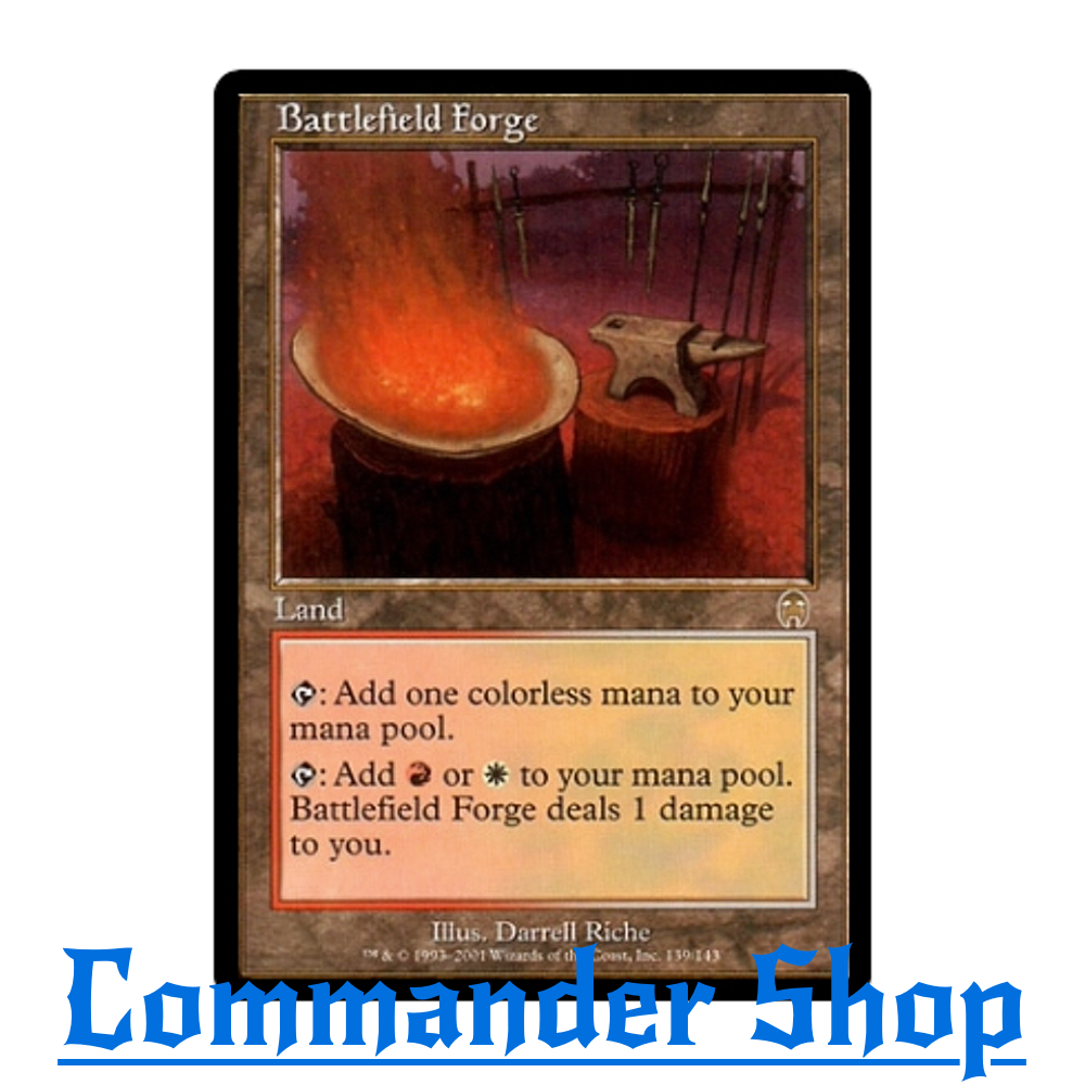Battlefield Forge (Land) ให้สี Red White Colorless การ์ดเกม Magic The Gathering (MTG) | Shopee ...