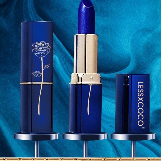 ลิปอุณภูมิ ลิปเปลี่ยนสี LESSXCOCO ลิปสีชัด ติดทนทาน กันน้ำ เปลี่ยนสีตา ...