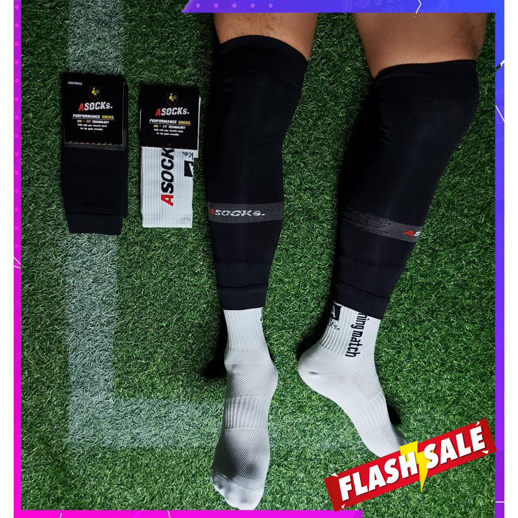 [ พร้อมส่ง ] ชุดset ถุงเท้าตัดข้อASOCKs + ครึ่งแข้งASOCKs นุ่มๆ เท่ห์ๆ + เทปล๊อค 2 กล่อง ...