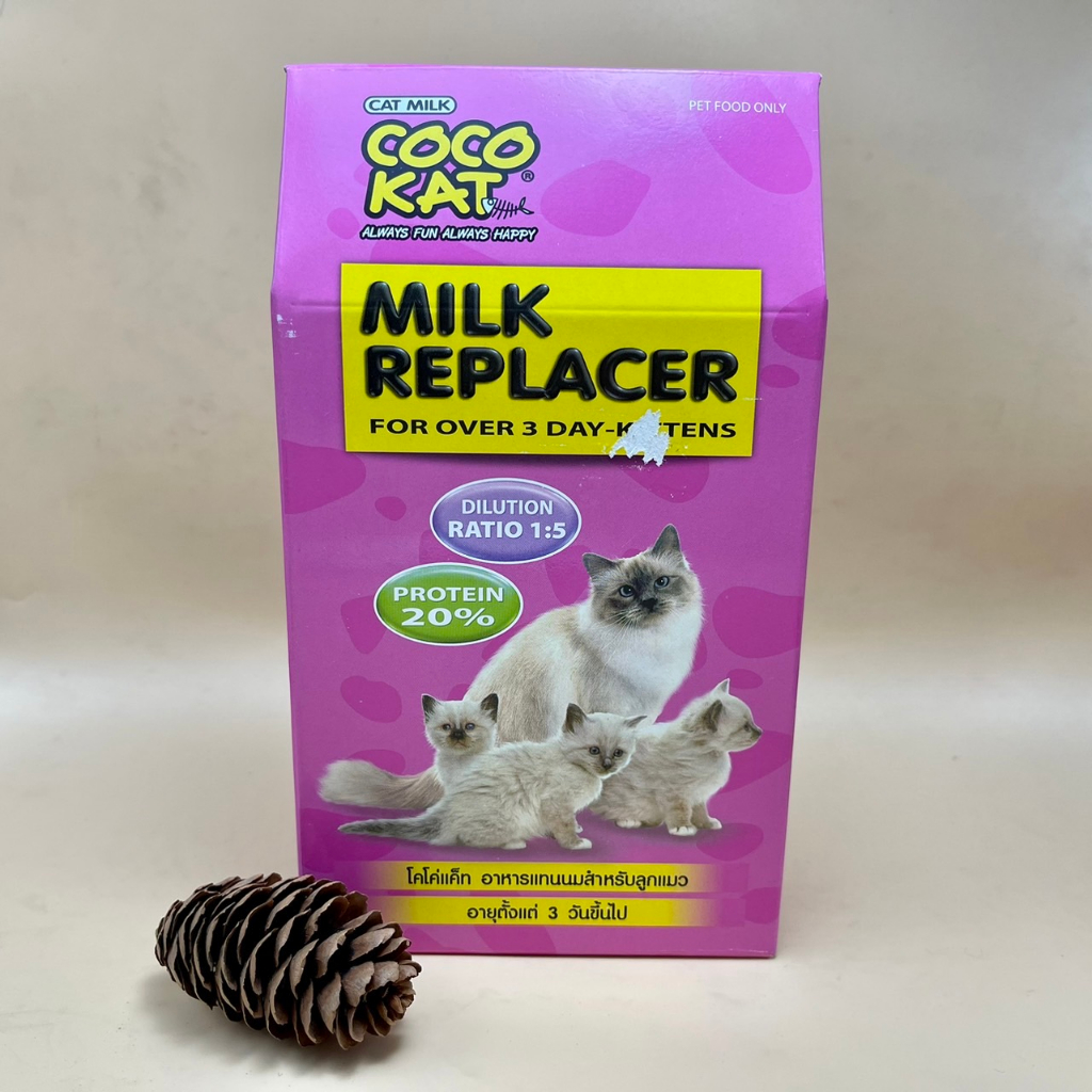 COCO KAT 150 กรัม นมผงสำหรับลูกแมว และสัตวเลี้ยงเล็ก ๆ เช่น ชูก้าร์ ...