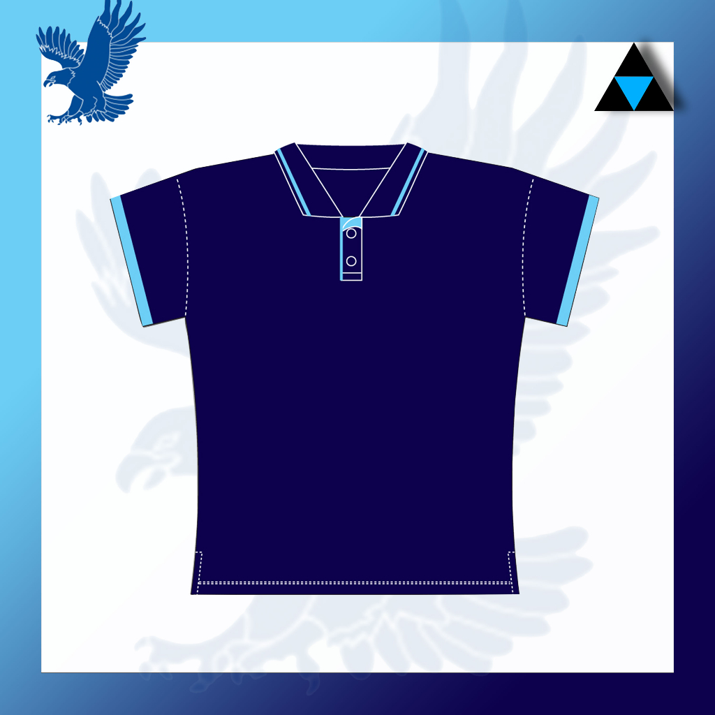 เสื้อโปโลหญิง เสื้อคอปกแขนสั้น เสื้อโปโลสีพื้น FLY HAWK FLYHAWK รุ่น ...