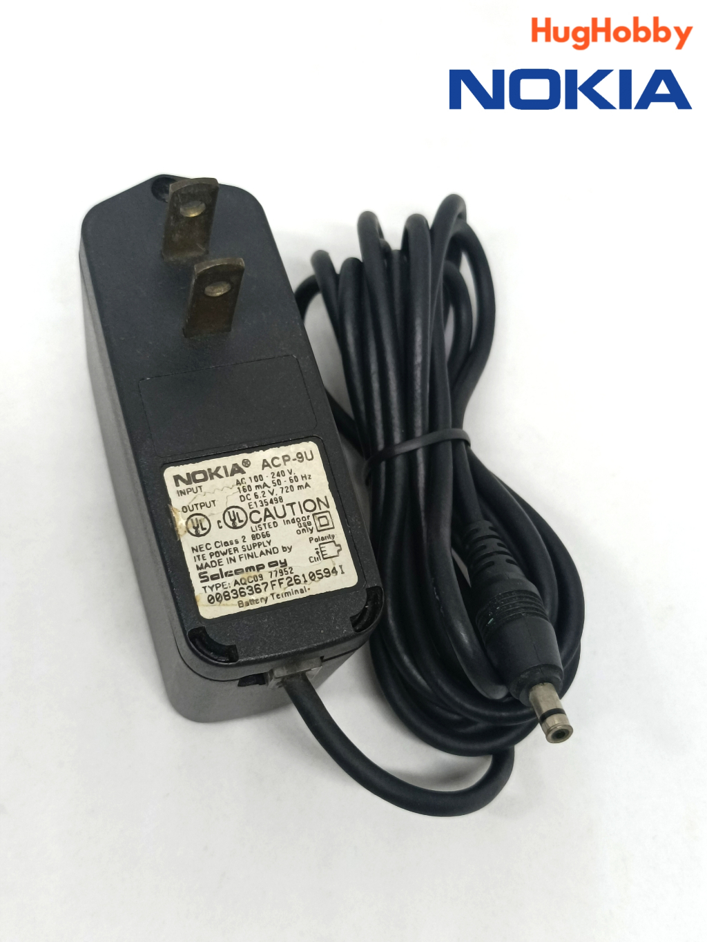 [มือ2] ที่ชาร์จโนเกียแท้ ACP-9U สำหรับ NOKIA 5110 5110i 6110 (Rapid ...