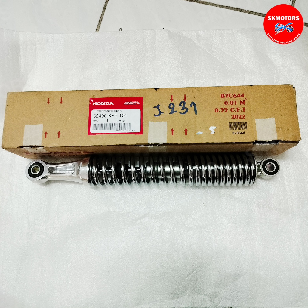 ชุดโช๊คอัพหลัง (SHOWA) รหัส 52400-KYZ-T01 สำหรับรถรุ่น HONDA WAVE 125I ปี 2012-2019 อะไหล่แท้ ...