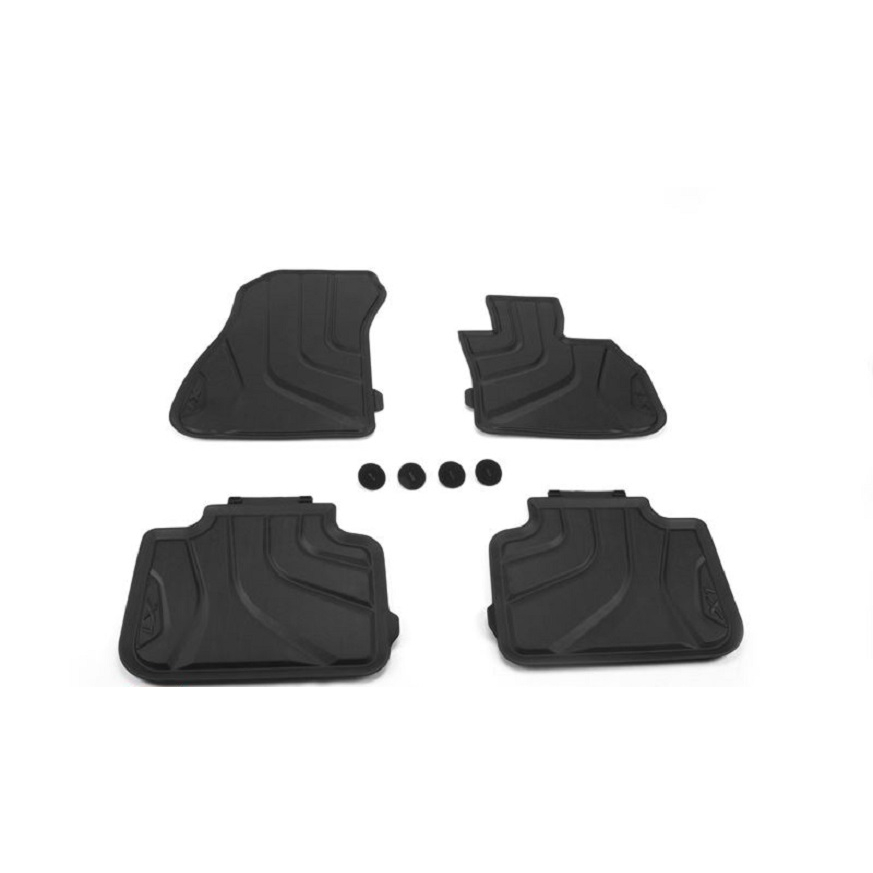 ผ้ายางปูพื้นด้านหน้าและหลัง Floormats -All weather, black -RHD ...