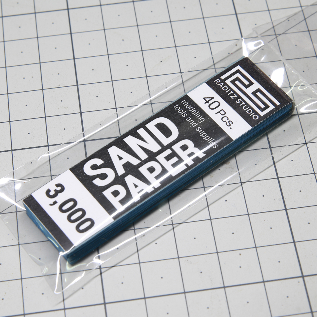 RS SANDPAPER #3000 กระดาษทรายขัดแห้ง ทรายขาว ความละเอียด 3000 | Shopee ...