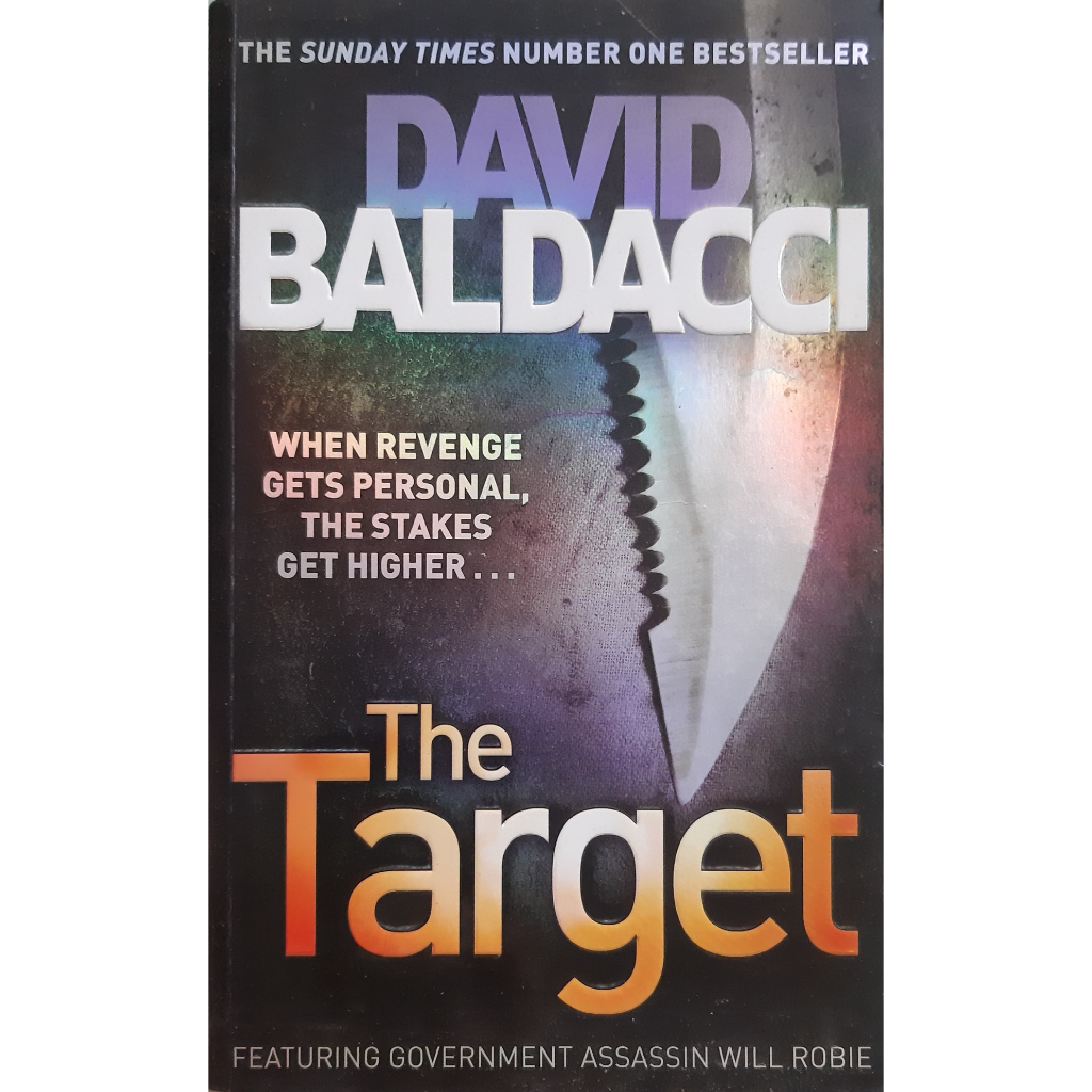 The Target David Baldacci Will Robie #3 Large Print USED หนังสือภาษา ...