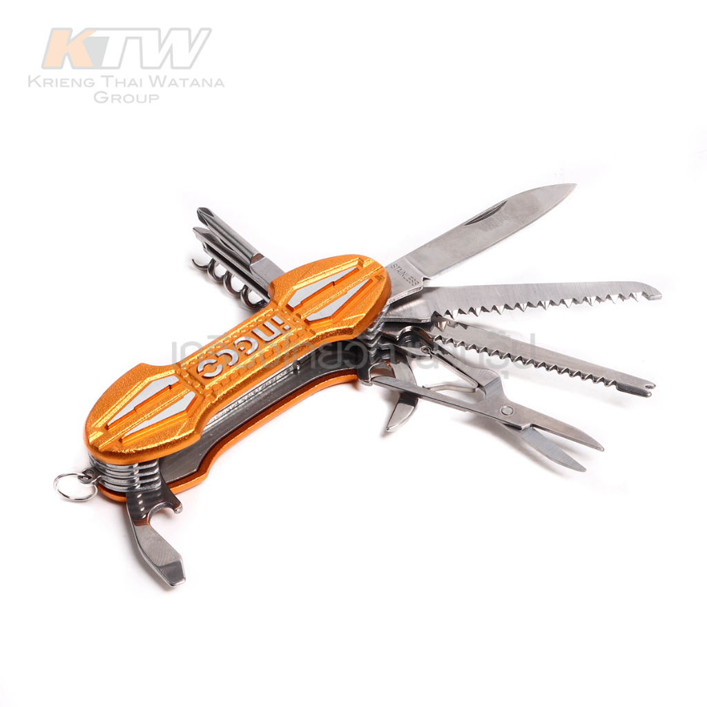 INGCO มีดพก อเนกประสงค์ รุ่น HMFK8158 ( Multi-Function Knife ) / มีดพับ มีดเดินป่า มีดอเนก ...