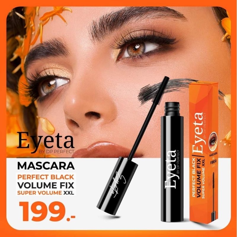 ของแท้/มีของแถม ️ Mascara Eyeta Volume fix มาสคาร่าอายตา เพิ่ม Fiber 5 เท่า ยาวสะพรึงถึงขีดสุด ...