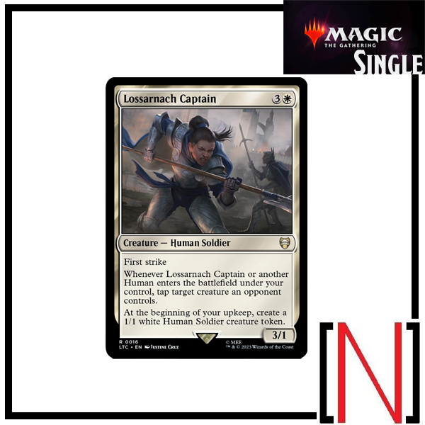 [MTG][Single][LTC] Lossarnach Captain ระดับ Rare [ภาษาอังกฤษ] | Shopee ...