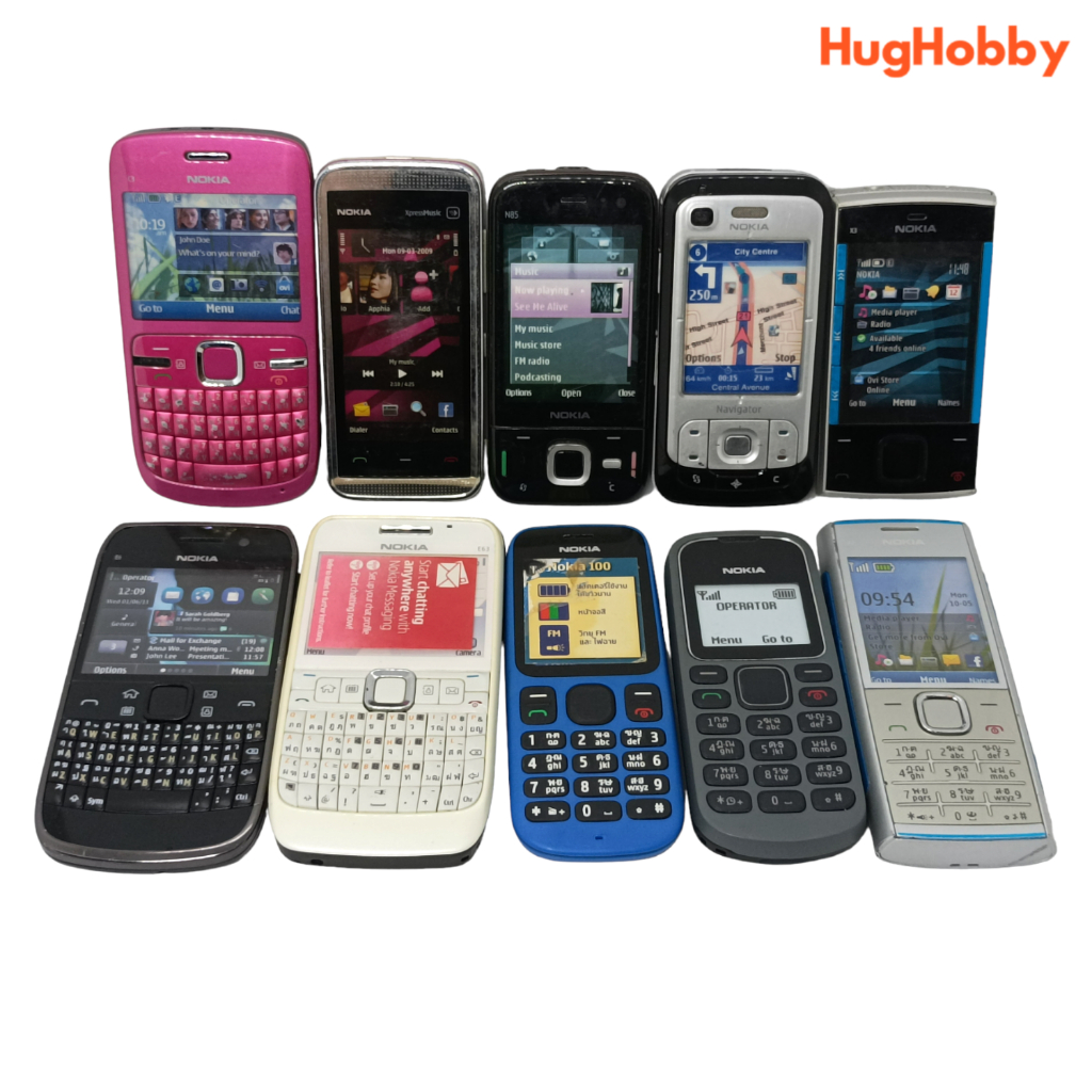 [ขายเหมา 10 เครื่อง] Mock up เครื่องโชว์ โมเดล Nokia รุ่นเก่า ปุ่มกด (2 ...