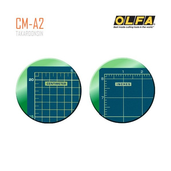 แผ่นยางรองตัด OLFA รุ่น CM-A2 หนา 2 มม.ใช้งานได้ 2 ด้าน มีสเกลบอกขนาดนิ้ว/เซนติเมตร | Shopee ...