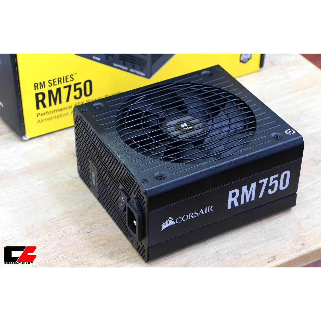 PSU COSAIR RM750 80+ GOLD [ 750W 80+ GOLD / สายครบทุกเส้น / ประกัน ...