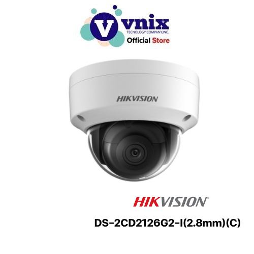 DS-2CD2126G2-I(2.8mm)(C) กล้องวงจรปิด Hikvision 2MP AcuSense Fixed Dome IP Camera by Vnix Group ...