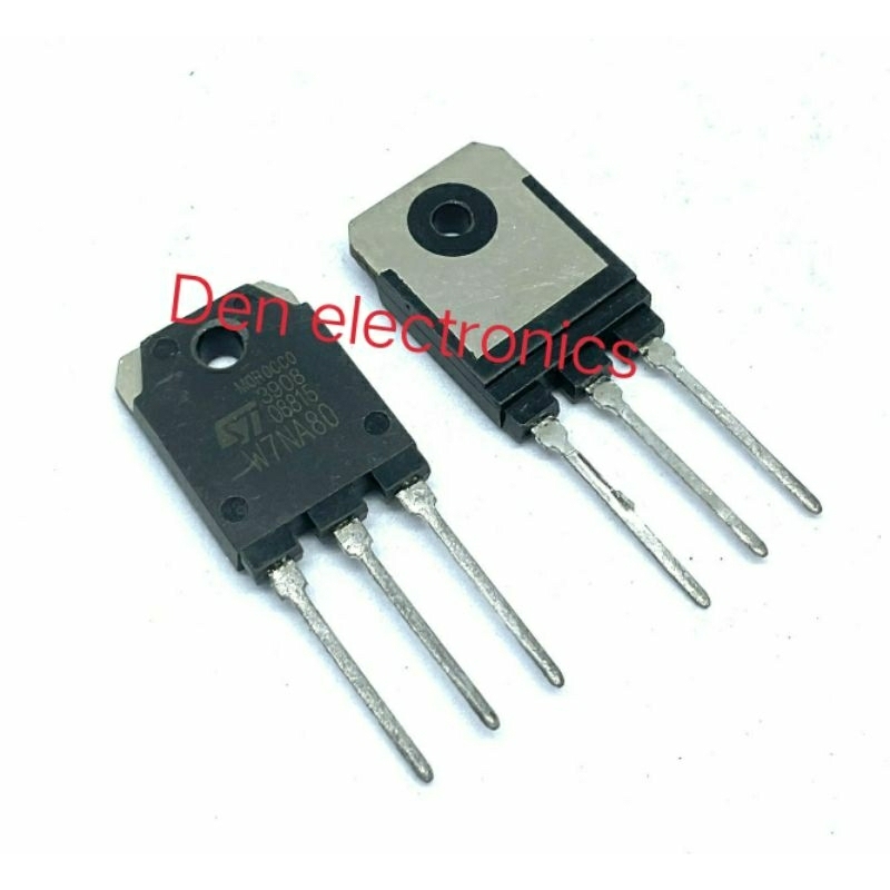 W7NA80 TO247 6.5A800V MOSFET N-Fet มอสเฟต ทรานซิสเตอร์ สินค้าพร้อมส่ง ...