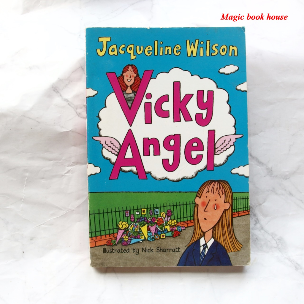 ่Jacqueline Wilson; Vicky Angel : หนังสือ Chapter book ภาษาอังกฤษ (มือสอง) ปกอ่อน ขนาด กลาง สภาพ ...