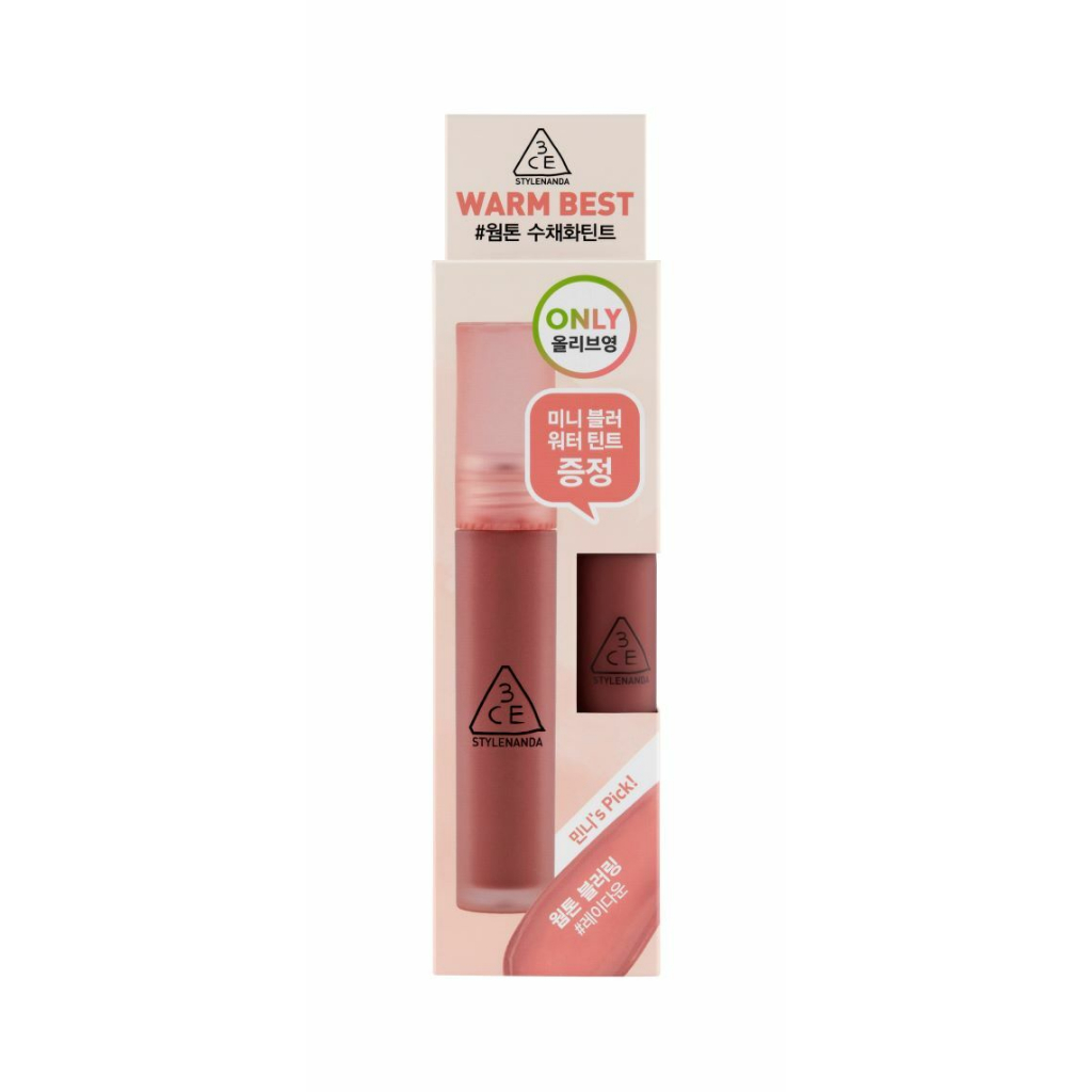 3CE Blur Water Tint 1.5g 4.6g (Mystic - Early Hour, Sepia, Breeze Way ...