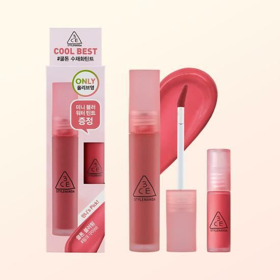 3CE Blur Water Tint 1.5g 4.6g (Mystic - Early Hour, Sepia, Breeze Way ...