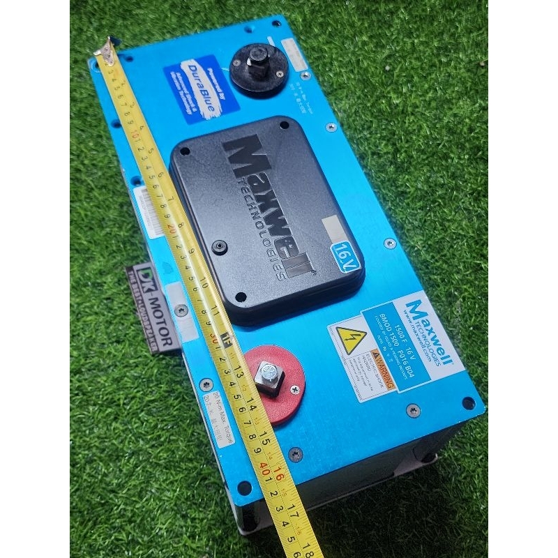 maxwell 16v 1500f คาปา แม๊กเวล รุ่นใหม่ ลูกสีฟ้า ใช้กับระบบไฟรถยนต์ 12v ...