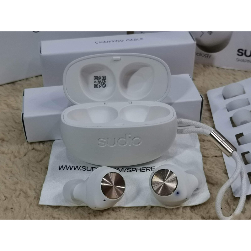 หูฟังไร้สาย SUDIO T2 TRUE WIRELESS รายละเอียดเสียงดี ดีไซน์เนี๊ยบ ของแท้100% | Shopee Thailand