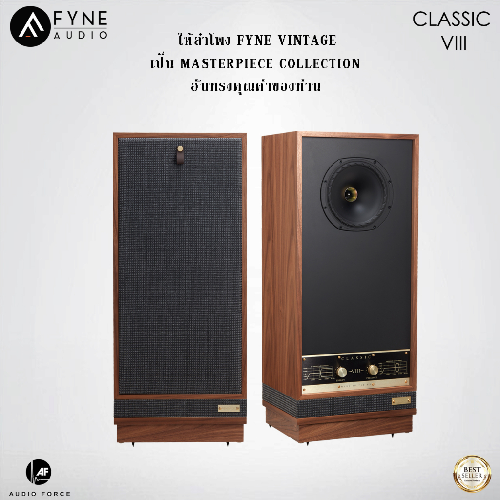 Fyne Audio Vintage Classic VIII - Timeless Luxury Masterpiece ...