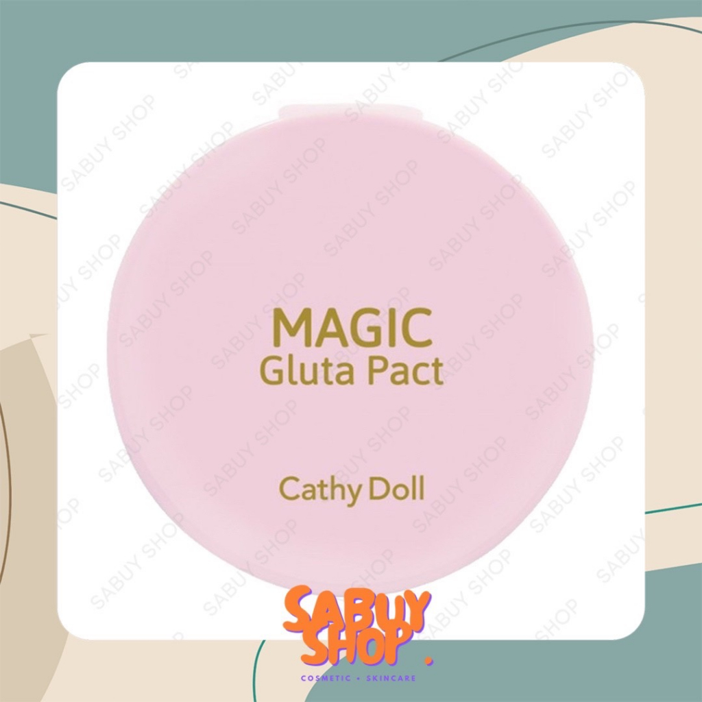 (4.5g.x1ตลับ) Cathy Doll Magic Gluta Pact เคที่ดอลล์ เมจิกกลูต้าแพ็ค ...