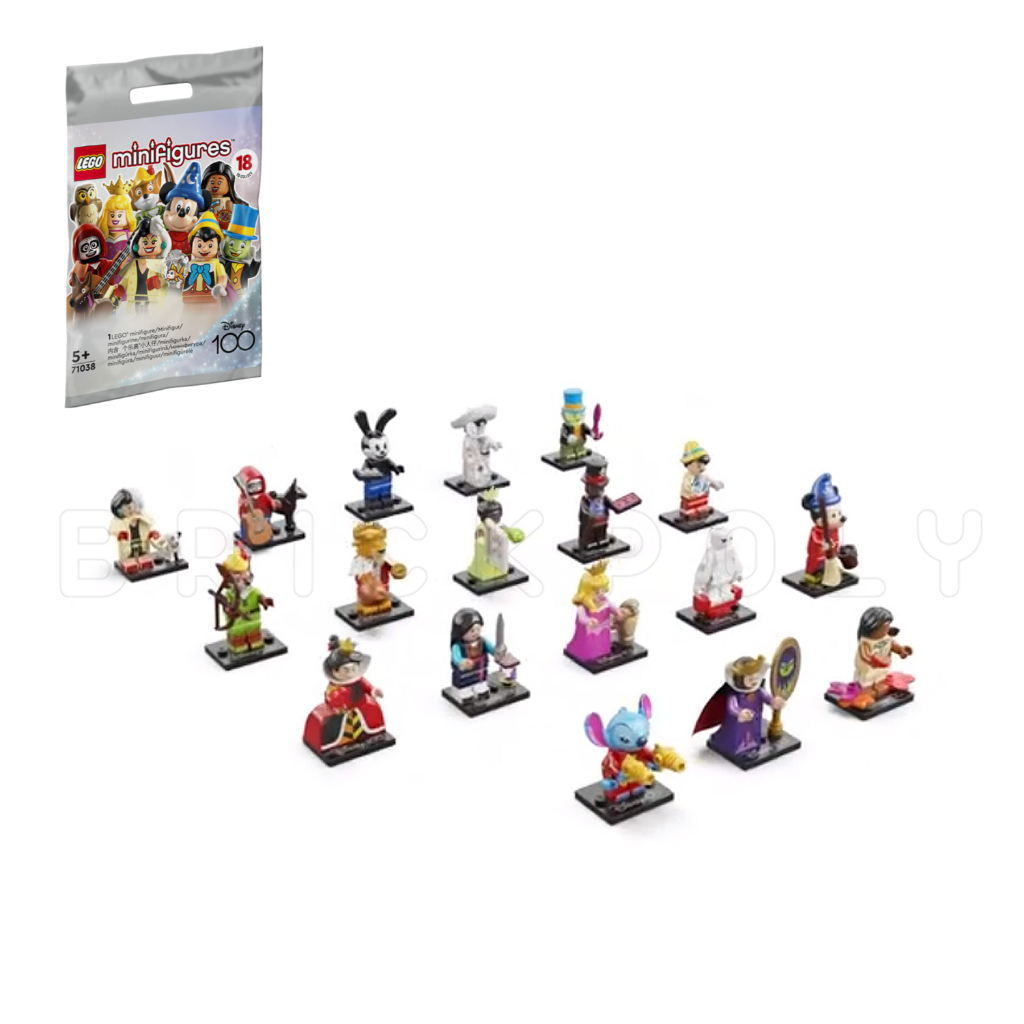 71038 : LEGO Minifigures100th Anniversary Series 3 ครบชุด 18 ซอง ...