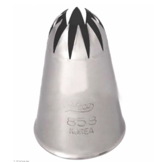 หัวบีบ Ateco 858 , หัวบีบเอคโค่ 858 , Ateco Tip 858 ของแท้ลายคมจาก ...