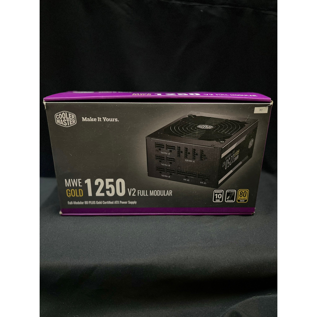 POWER SUPPLY 1250W COOLER MASTER MWE GOLD 1250W V2 80 PLUS GOLD ...