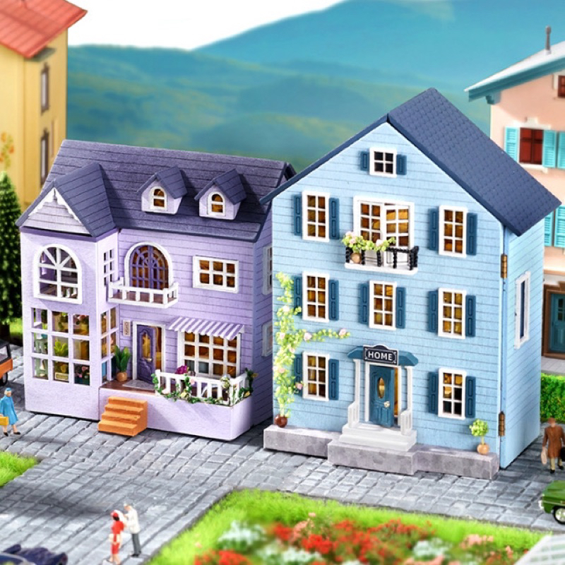 [พร้อมส่ง] บ้าน Mini House Series บ้านเดี่ยวหลังจิ๋ว | Shopee Thailand