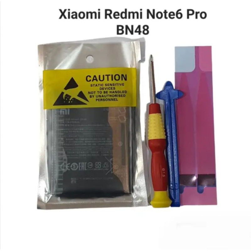 Xiaomi Redmi Note6 Pro Bn48 battery แบตเตอรี่ แบตมือถือ ประกัน 3 เดือน มีของแถม เก็บเงินปลายทาง ...