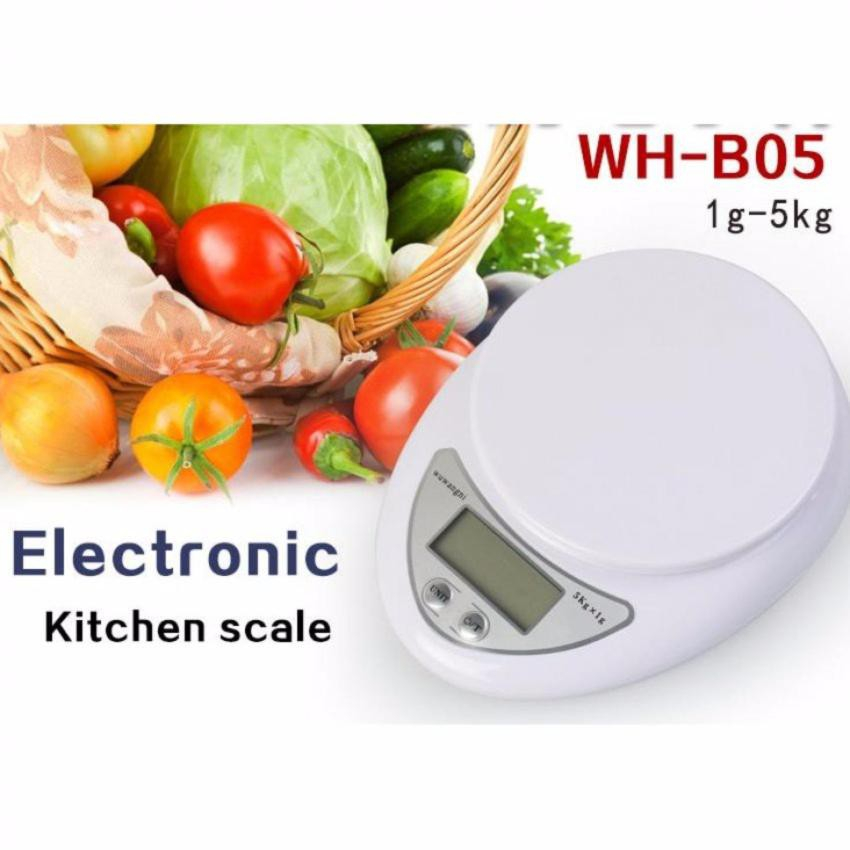 เครื่องชั่งอาหาร 5kg ละเอียด 1g Digital Mini Kitchen Scale รุ่น WH-B05 | Shopee Thailand