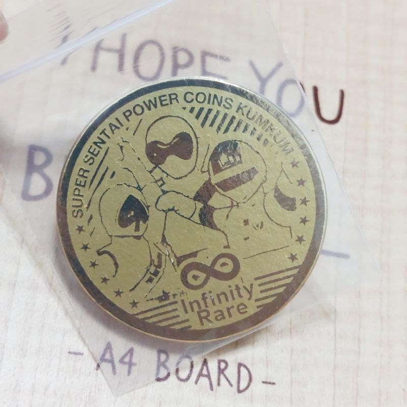 SUPER SENTAI POWER COINS KUMKUM (IF-Rare) | Shopee Thailand