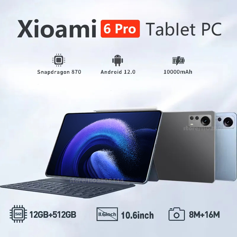 รับประกันตลอดอายุการใช้งาน 2024 ใหม่ Global Version Android Tablet 12.0 ...