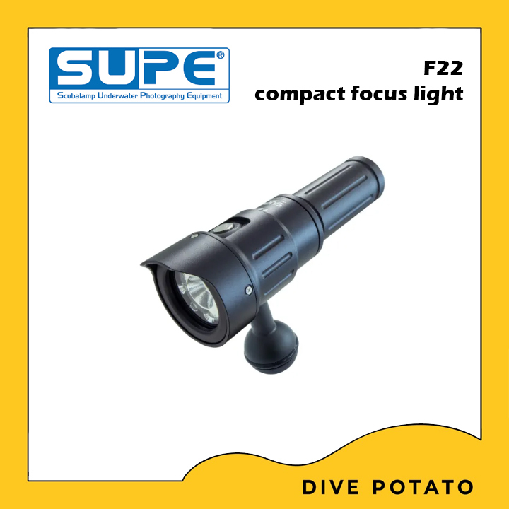 SUPE Scubalamp F22 compact focus light for Scuba Diving ไฟฉายดำน้ำ ไฟ ...