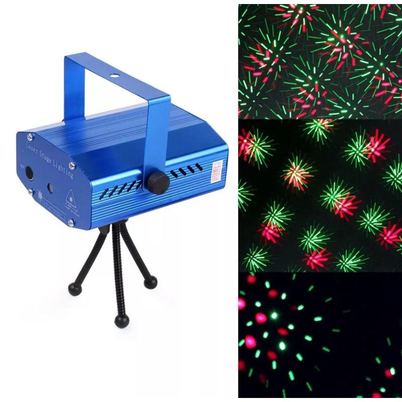 Telecorsa ไฟดิสโก้ ไฟปาร์ตี้ Mini Laser Stage Lighting รุ่น Laser-Light ...