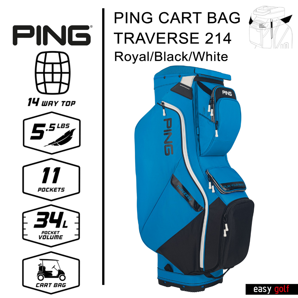 PING BAG TRAVERSE 214 PING CART BAG ถุงกอล์ฟ | Shopee Thailand