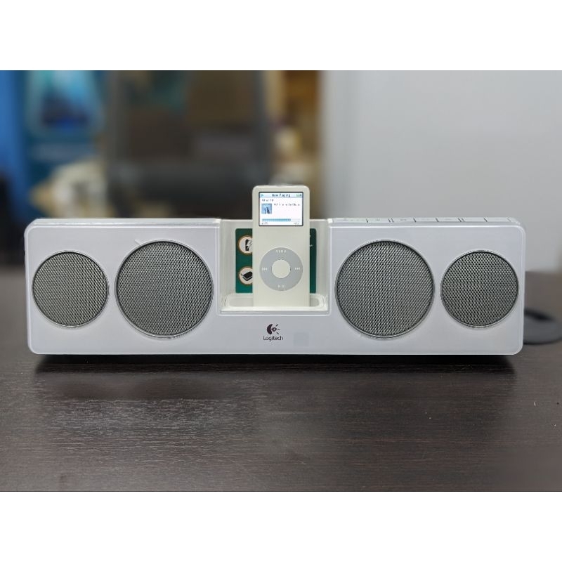 ลำโพง สำหรับ ipod 30pin ทุกรุ่น เสียงดี Logitech+รีโมท ครบกล่อง ...