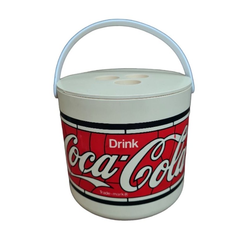 กระติกน้ำของเก่าสะสม Coca-Cola ( ยี่ห้อ Srithai Superware ) หูหิ้วหัก | Shopee Thailand
