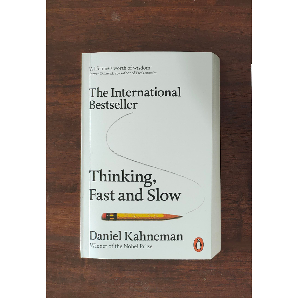 Thinking, Fast and Slow Daniel Kahneman Patrick Egan | Shopee Thailand