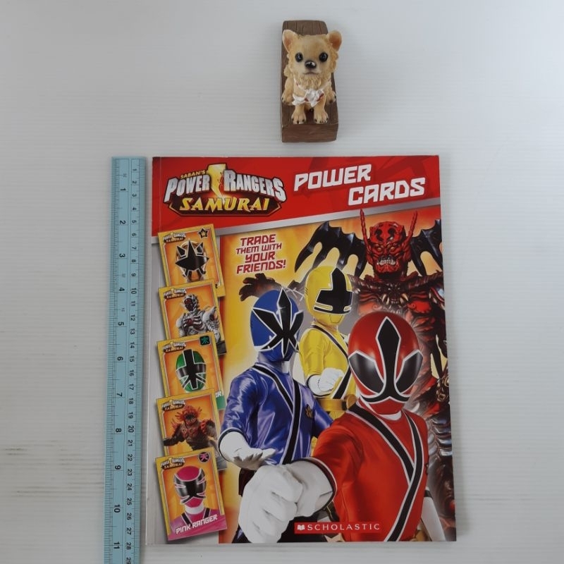 Power rangers samurai power cards หนังสือภาษาอังกฤษ (มือสอง) ปกอ่อน ...