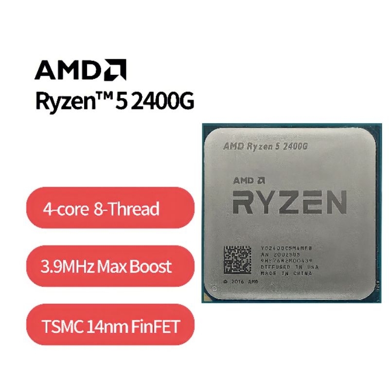 มือสอง CPU AMD Ryzen 5 2400G ผมใช้เองมือเดียว | Shopee Thailand