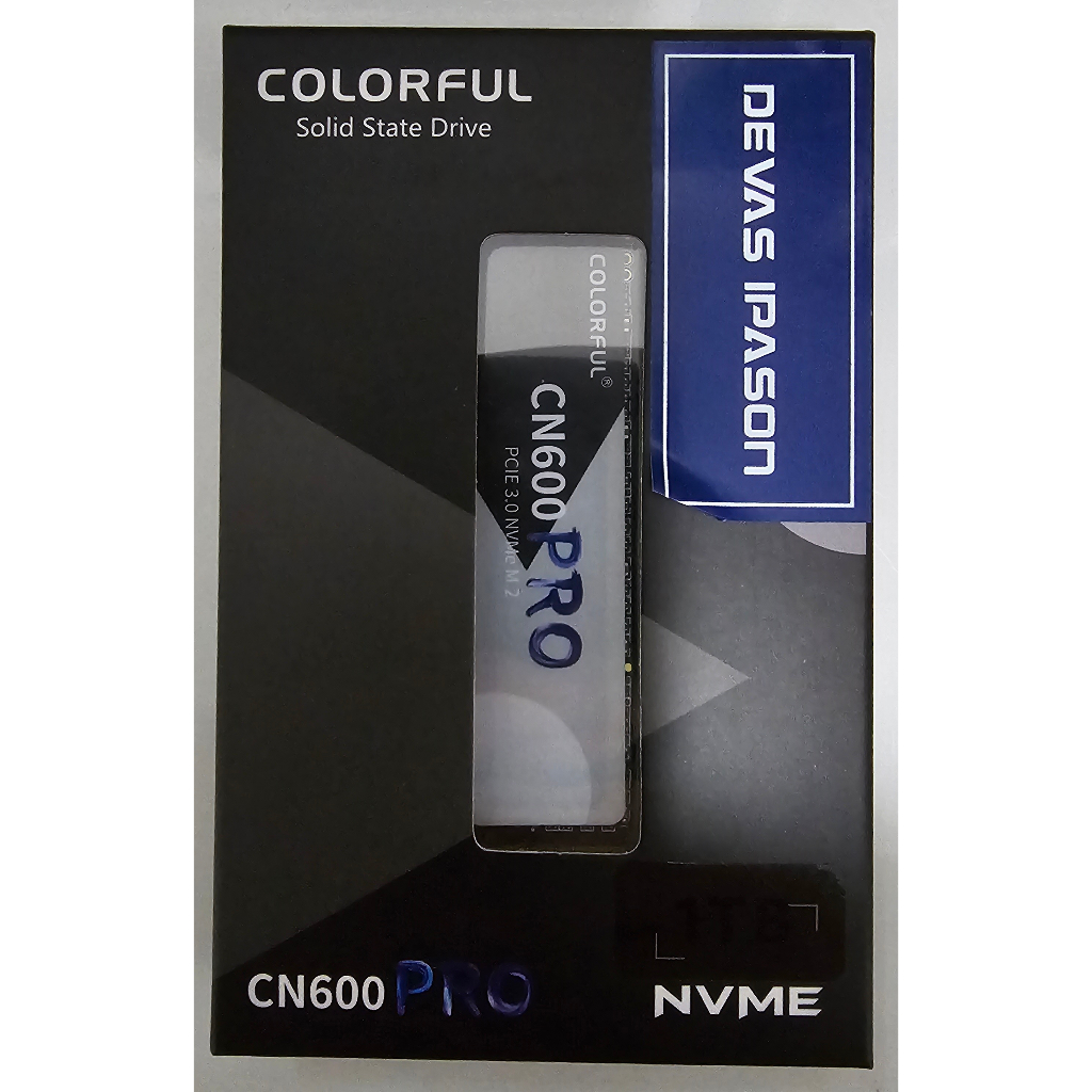COLORFUL SSD CN600 PRO ขนาด 1TB (M.2 NVMe 3400/3100 MB/s) ของใหม่ ...