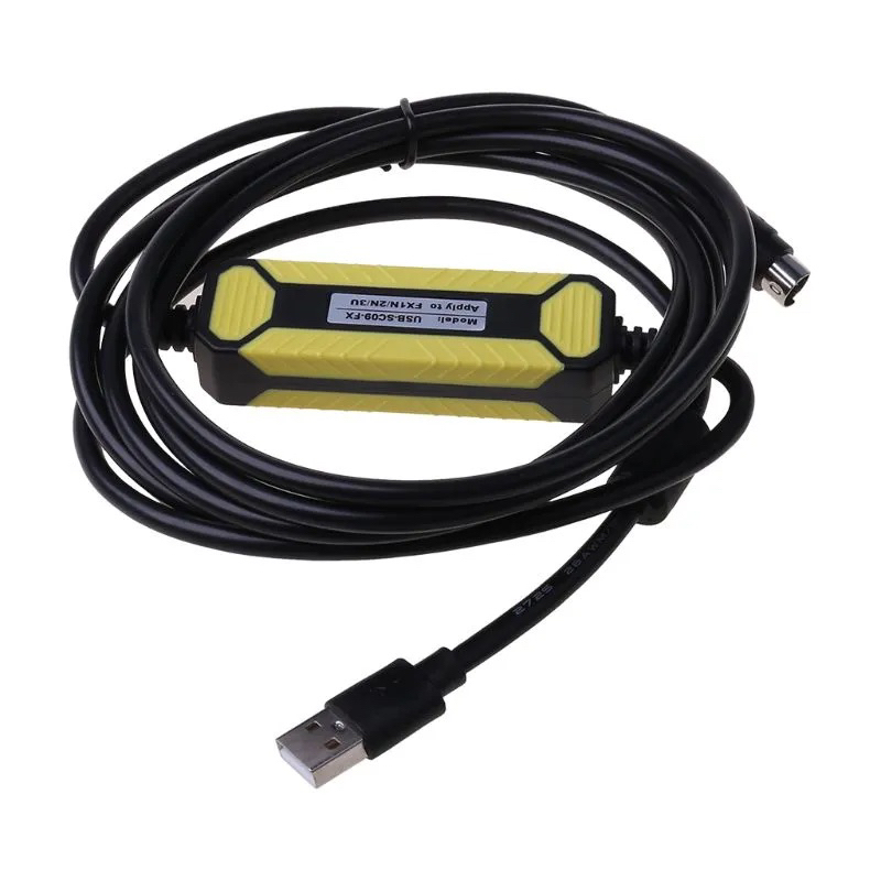 สายการเขียนโปรแกรม USB-SC09-FX สำหรับสายการสื่อสาร PLC ซีรี่ส์ FX ...