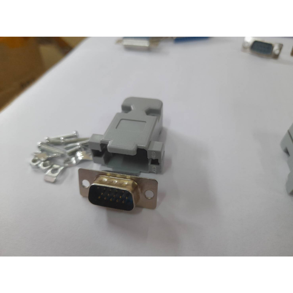 DB9 DB15 DB25 Male/Female COVER-DB ครบชุด ชุดประกอบ Connector DB และฝา ...