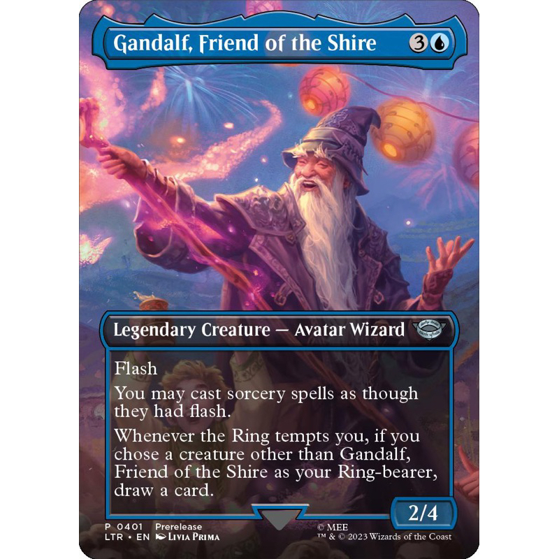 [MTG][Single][LTR] Gandalf, Friend of the Shire ระดับ Uncommon [ภาษา ...